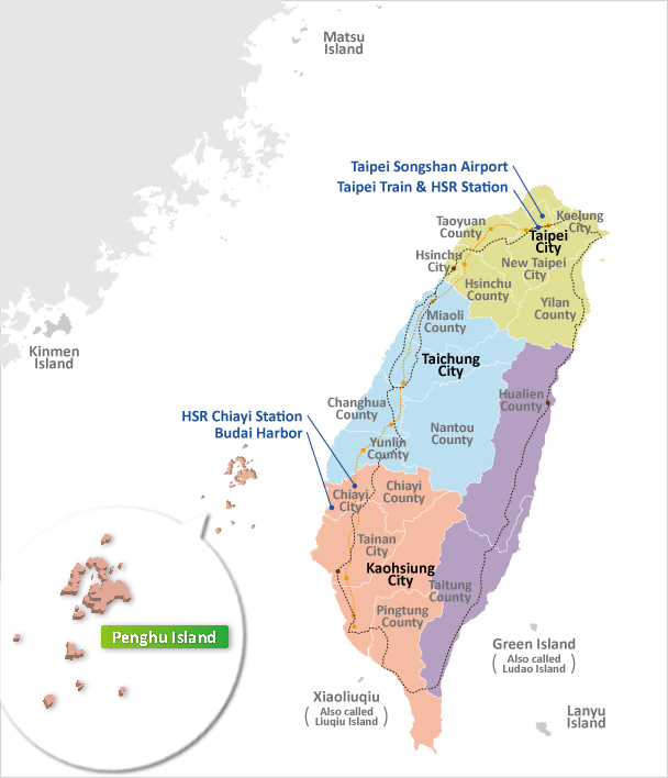 Getting to Penghu Island from Taipei